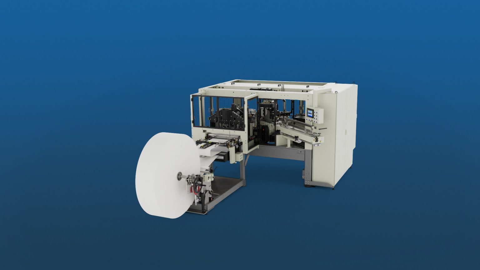 Paperboard Lid Forming Machine | Paper Machinery Corporation