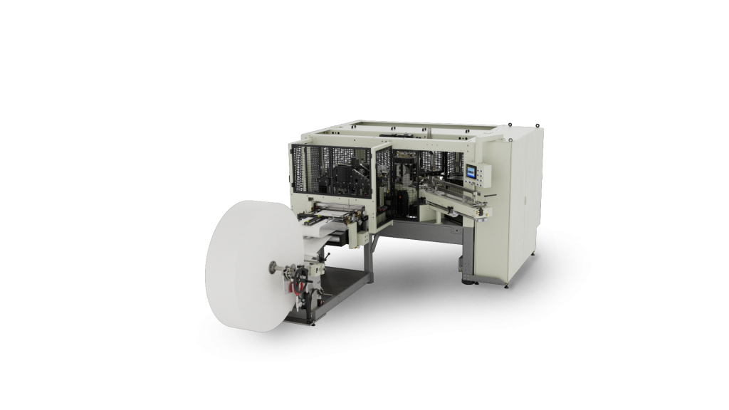 Paperboard Lid Forming Machine | Paper Machinery Corporation